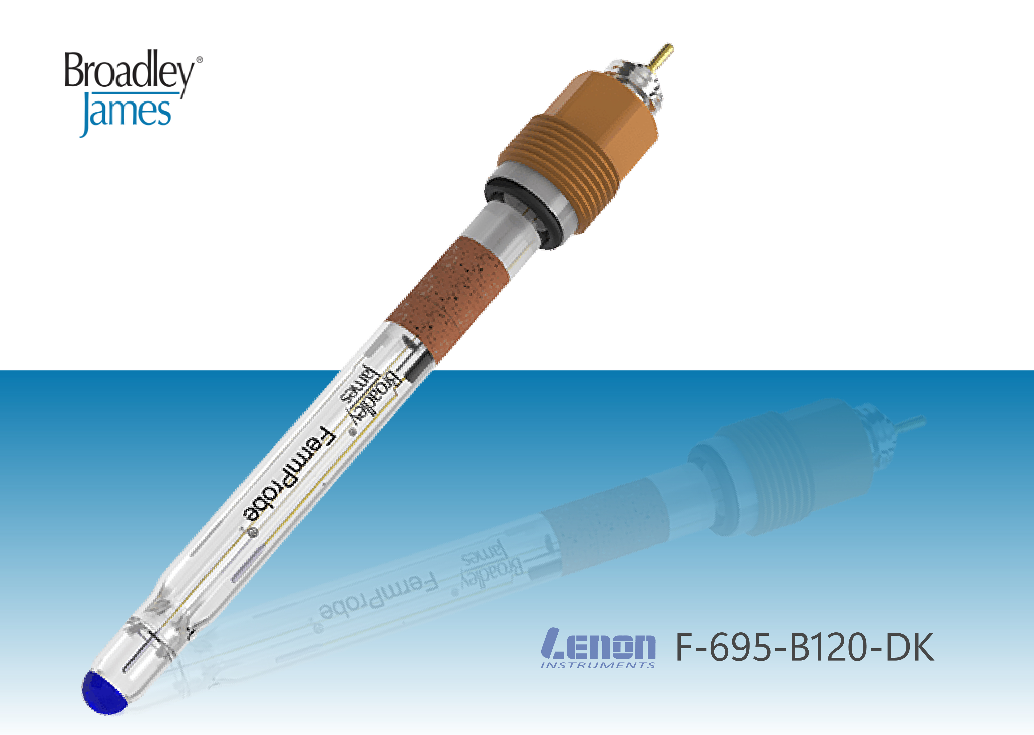 BJC F-695 發酵電極/醱酵電極/製藥製程用pH電極 美國BJC電極台灣代理商 Broadley-James F-695-B120-DK ...